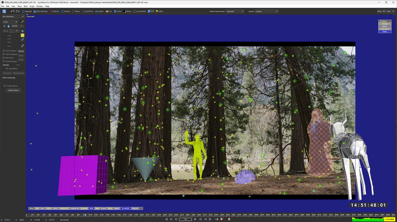 Boris Fx Acquires Prominent 3d Camera Tracking Vfx Software Syntheyes